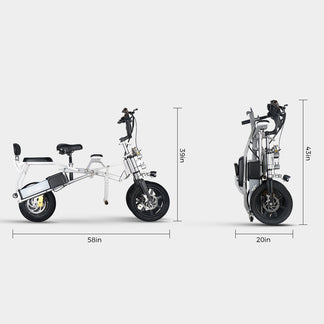 Afreda S6 | Fast Folding E-bike All-Terrain Trike