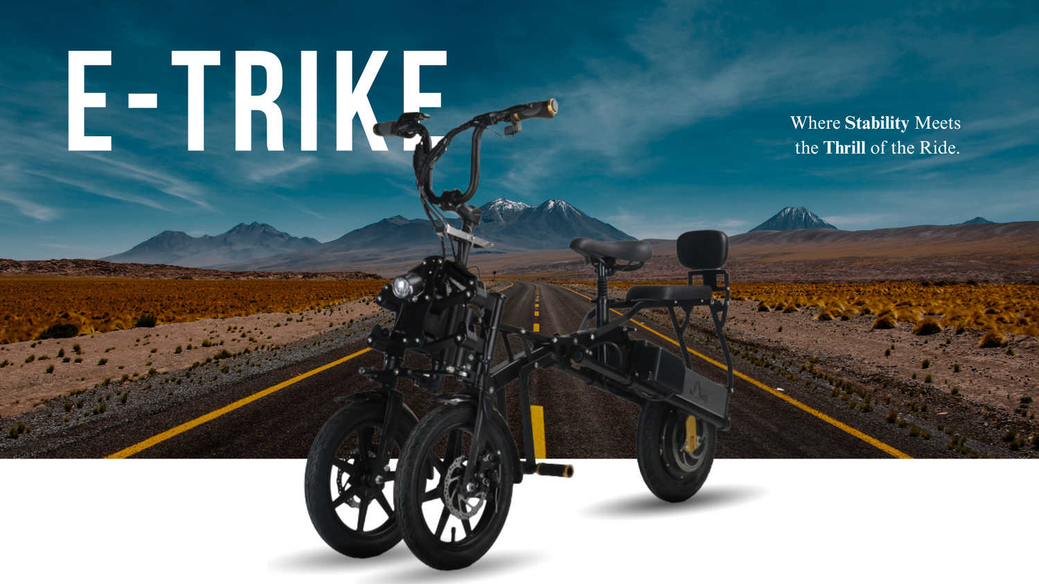 Afreda E-Bike | The Ultimate Triwheel Electric Bike for Everyone